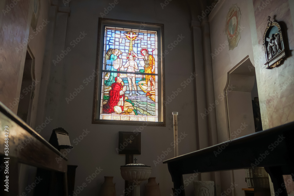 Corteolona Chiesa di Santo Stefano Diacono e Protomartire Stock Photo ...