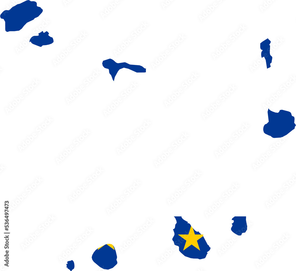 Cape Verde Map Flag. Cape Verdean Border Boundary Country Shape Nation ...