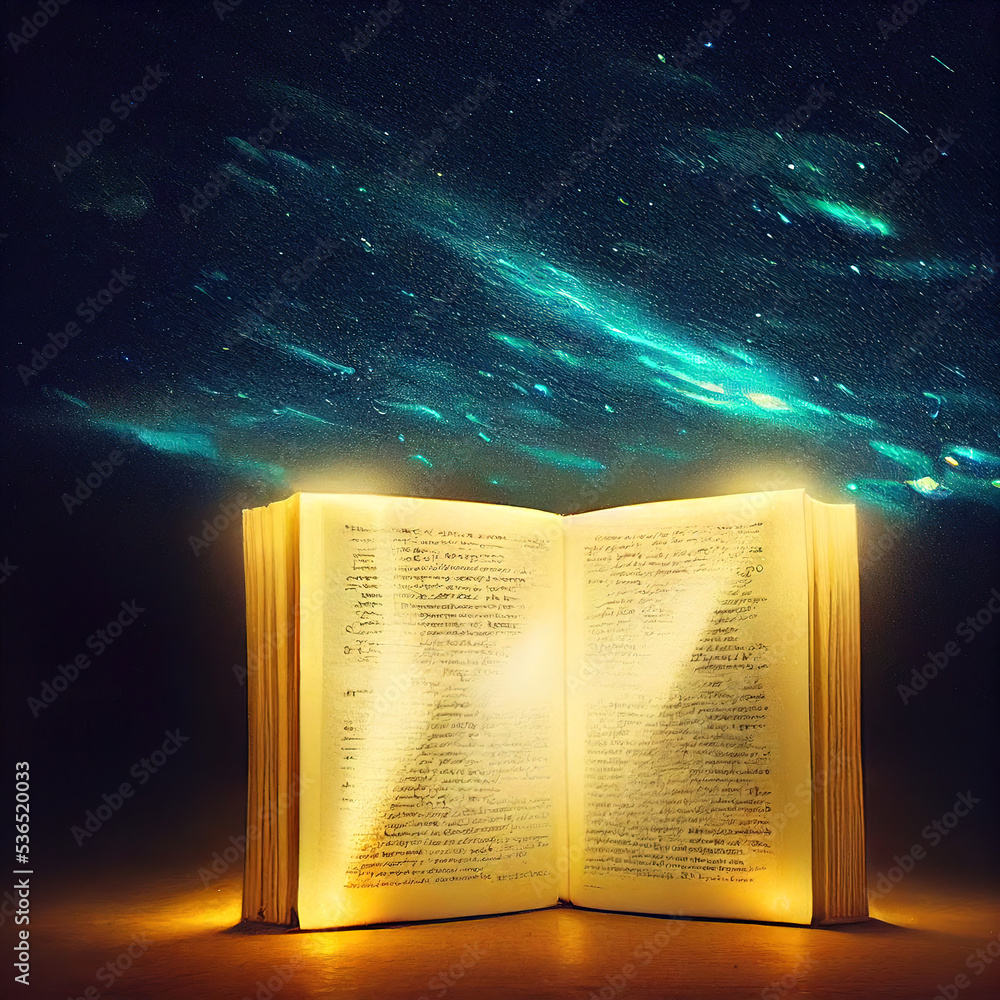 Holy book design 3d illustrated Stock Illustration | Adobe Stock