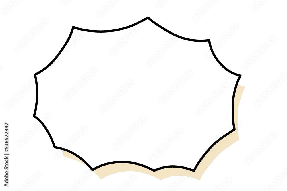 とげとげの吹き出し 黄色 Stock イラスト | Adobe Stock