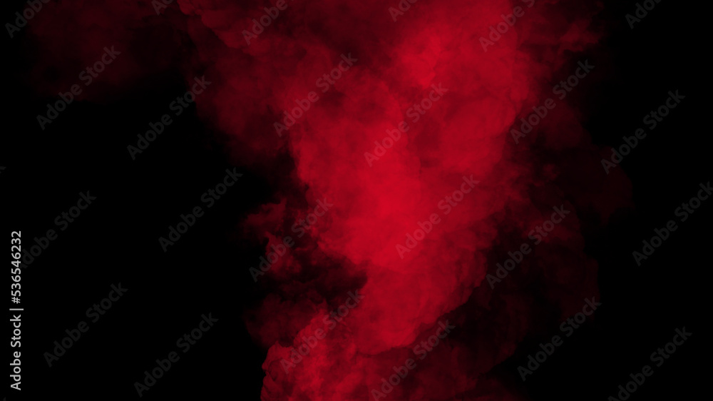 Red smoke effect Stock Vector | Adobe Stock