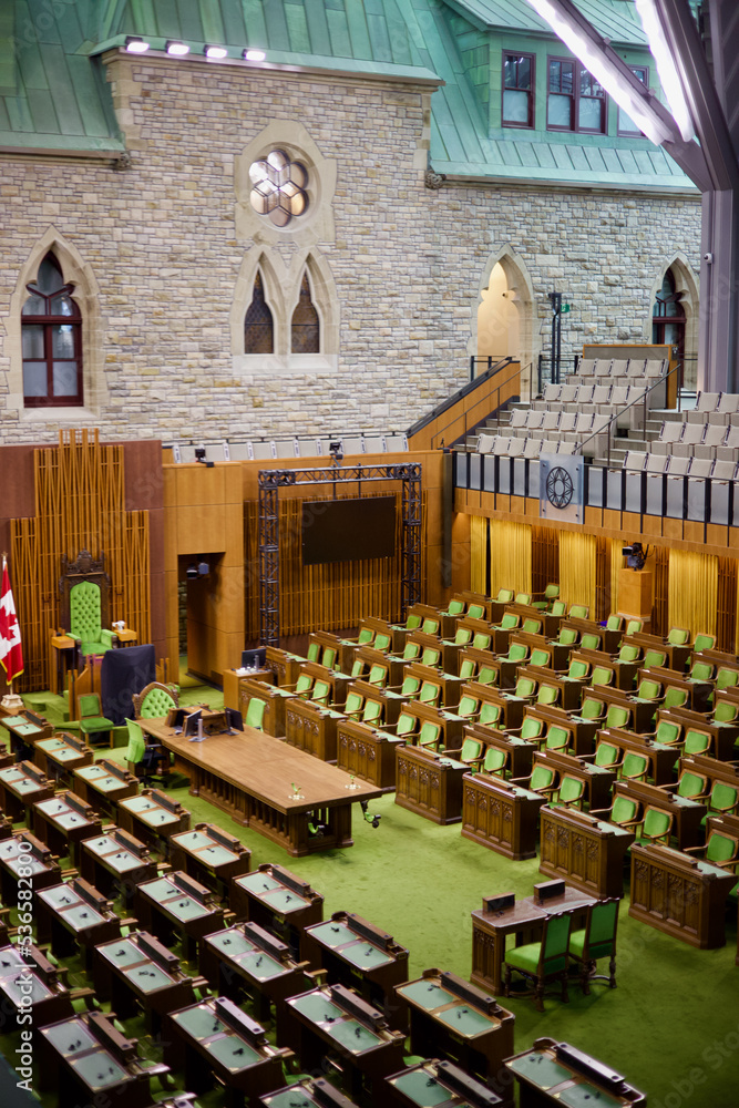 Canadian Parliament House of Commons Ottawa Ontario Stock-Foto | Adobe ...