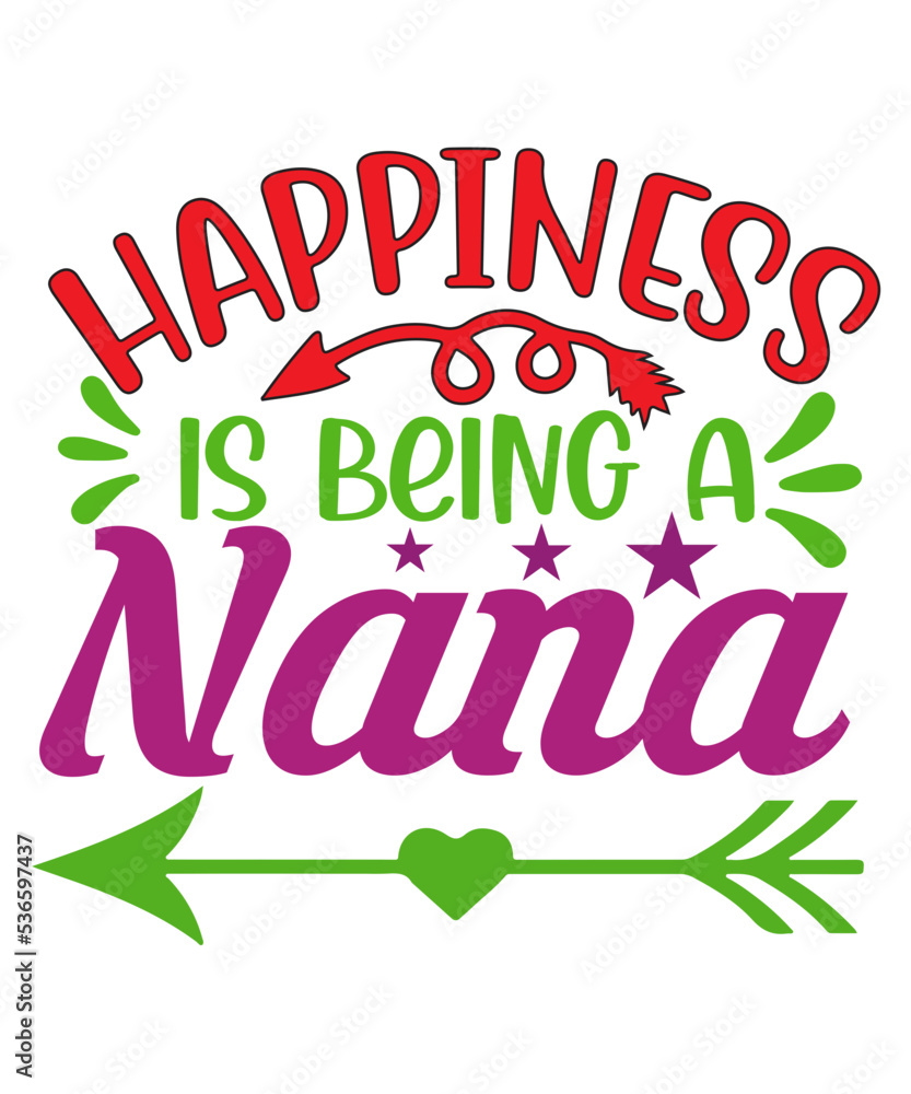 Vetor do Stock: Nana Heart svg, Nana svg Bundle, eps, dxf, ai, png ...