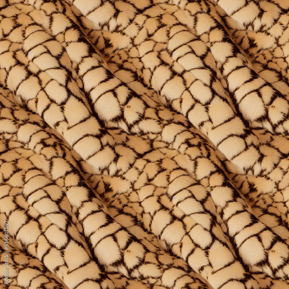Seamless animal furry skin texture Stock Illustration | Adobe Stock