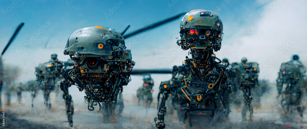 Military Artificial Intelligence Arms Race To Produce An Ai Enabled Army With Autonomous Robot