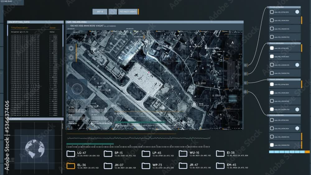 Modern Satellite Tech Established Surveillance Over Military Air Base ...