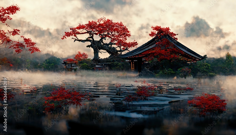 Japanese Temple Art