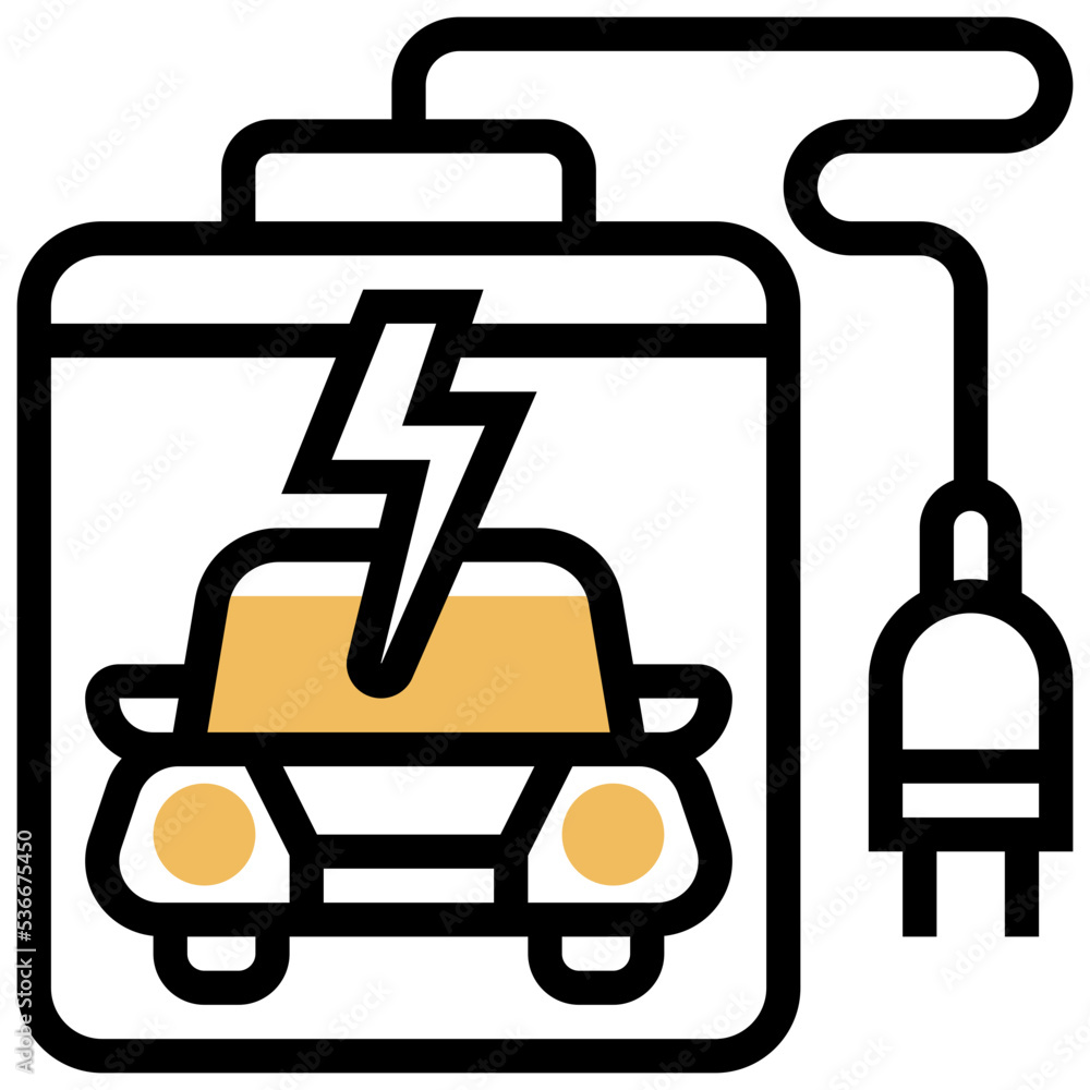 hybrid icon Stock Vector | Adobe Stock