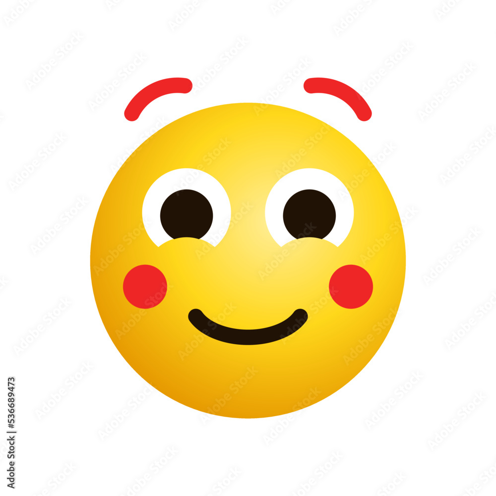 Art illustration Design Emoji face expression symbol emoticon of smile ...