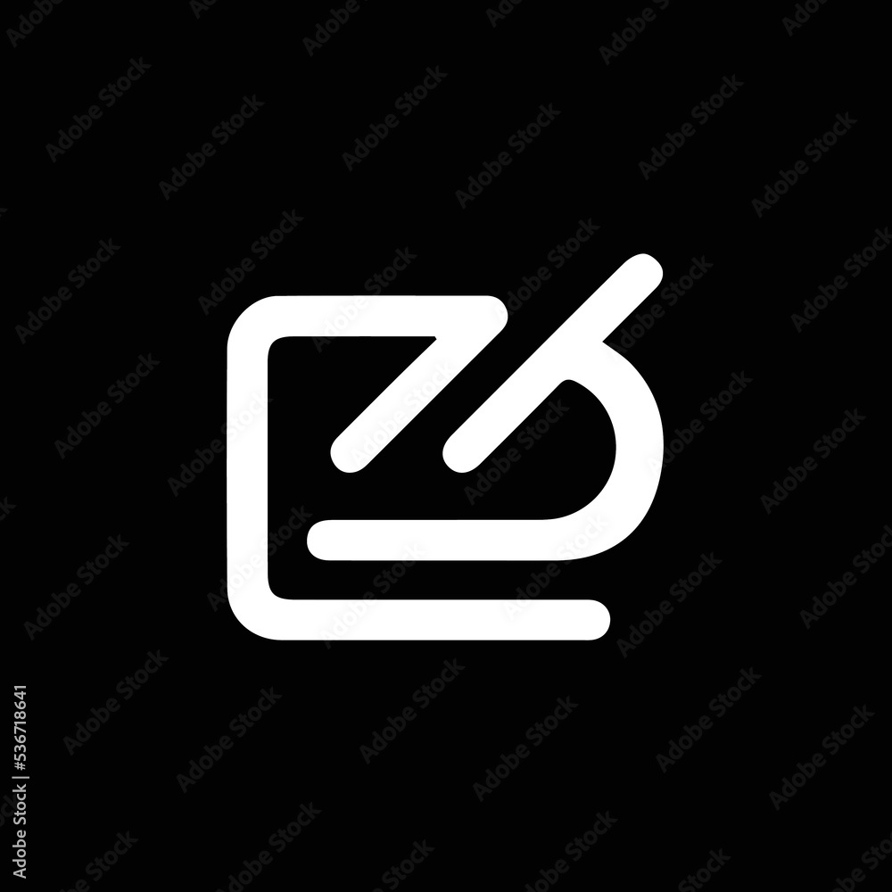 EB EB Logo Design, Creative Minimal Letter EB EB Monogram Stock Vector ...