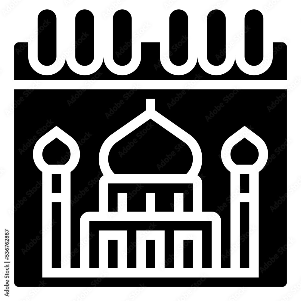muharram icon Stock Vector | Adobe Stock