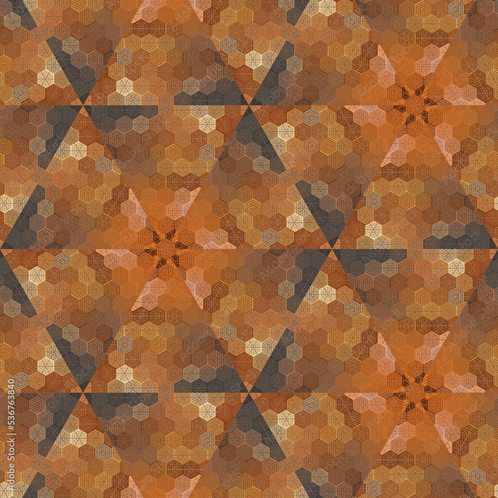 Mystical pattern design for the background. 3d illustration art for ...