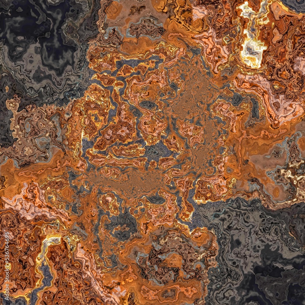 Mystical pattern design for the background. 3d illustration art for ...