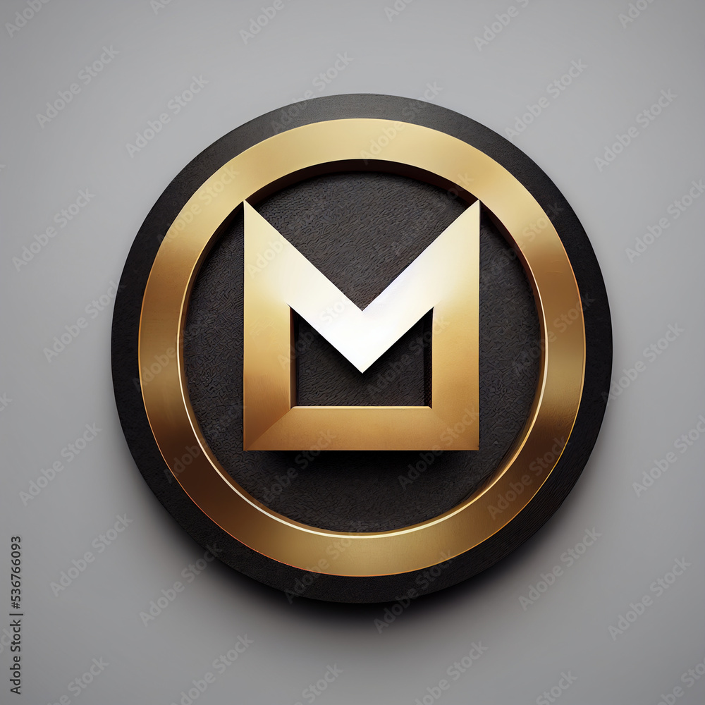 3D Logo Design Concept Art Background Illustration Stock Illustration ...