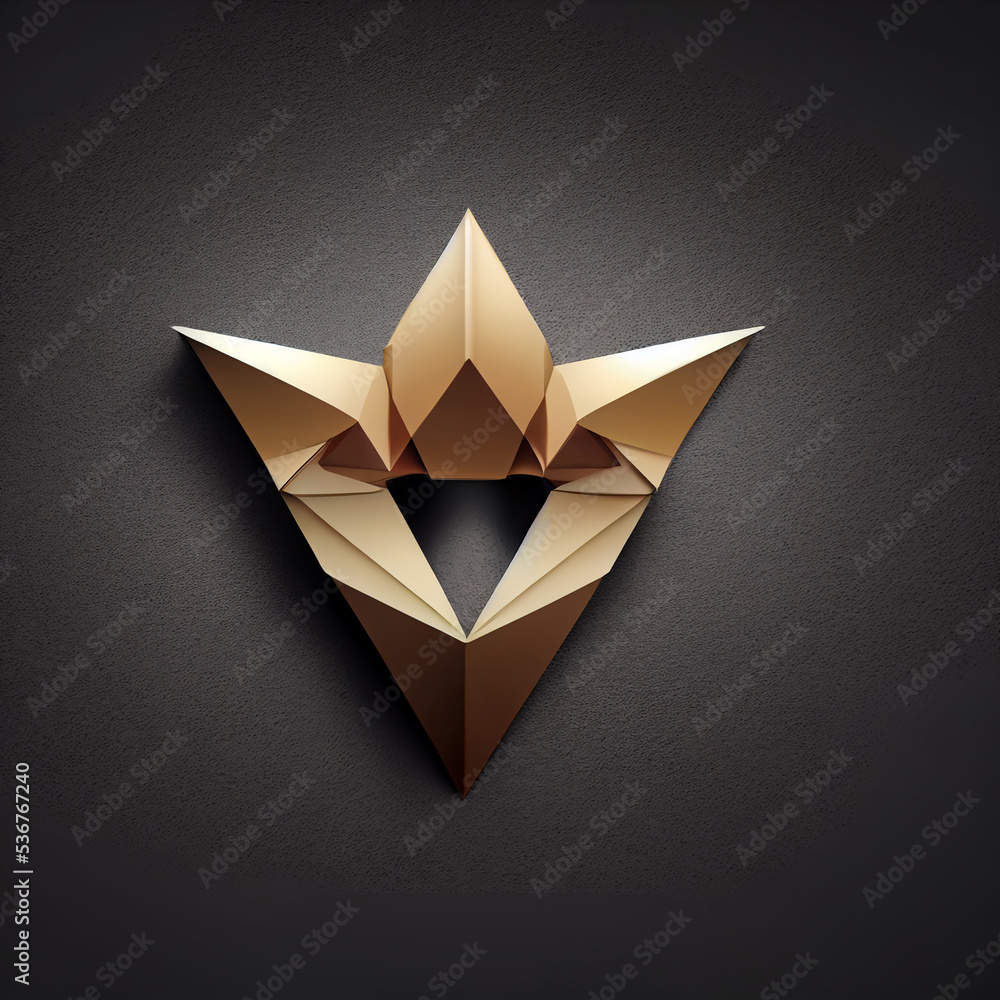 3D Logo Design Concept Art Background Illustration Stock Illustration ...