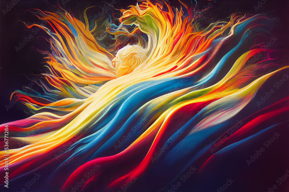 Abstract art Background Image concept art illustration Stock ...