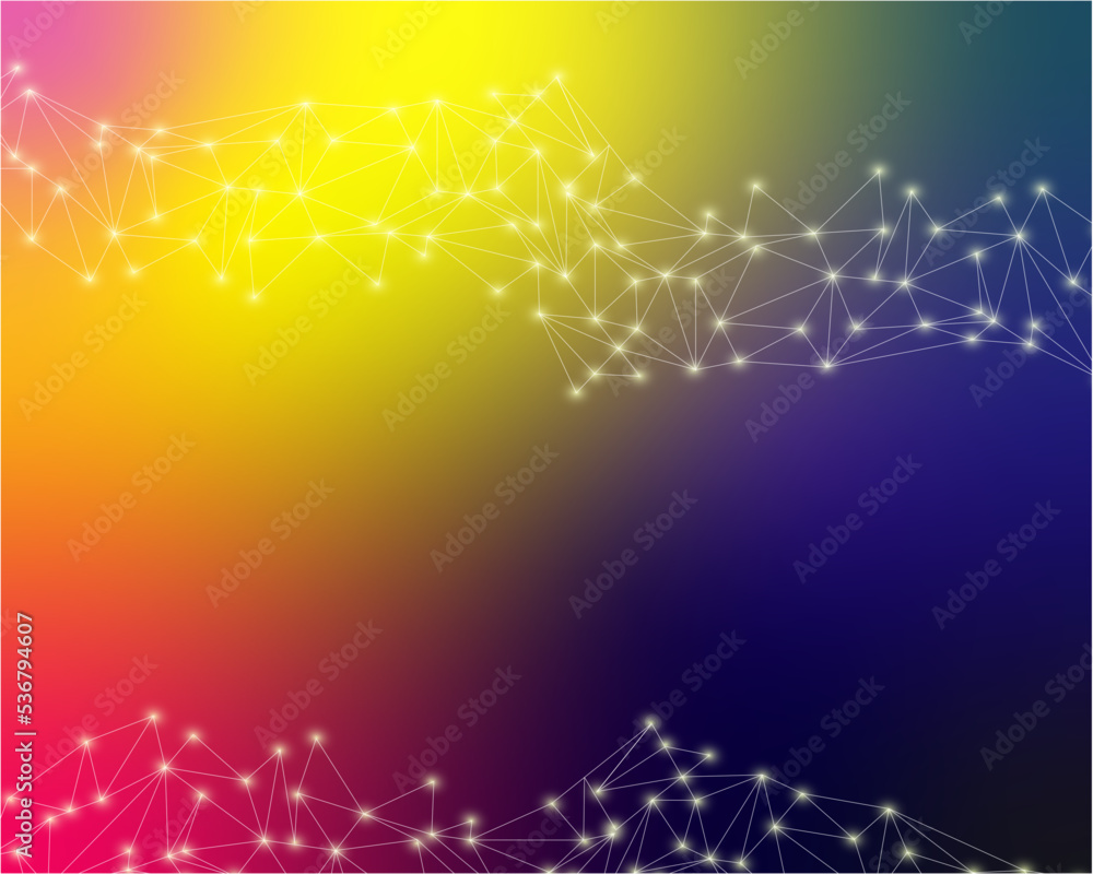 gradient vector network background Stock Vector | Adobe Stock