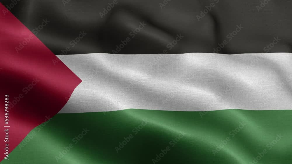 Flag Of Palestine - Palestine Flag High Detail - National flag ...