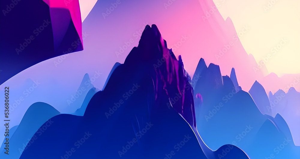 Abstract game background with blue pink color. Suit for e-sport and ...