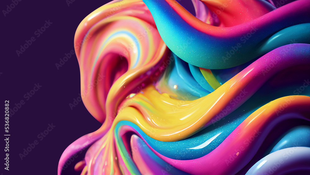 Liquid Color design background, Gradient colorful abstract background ...