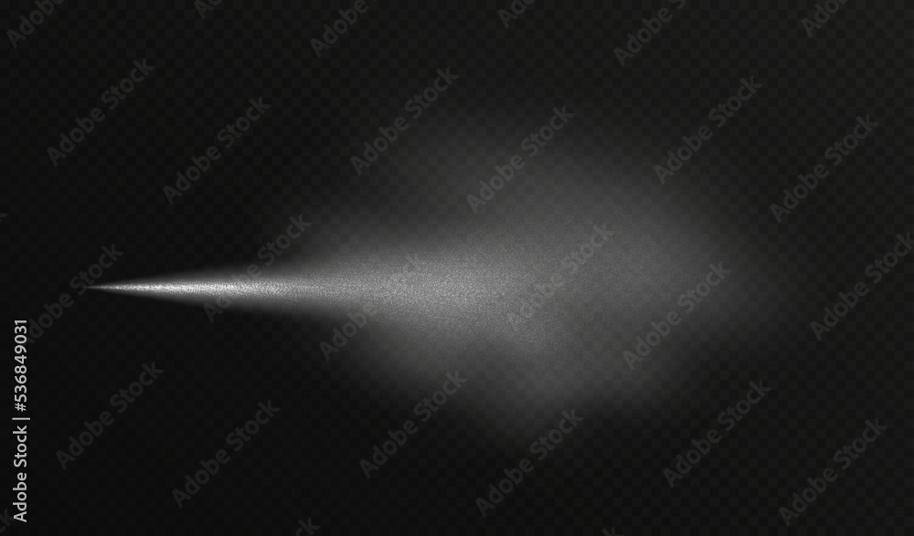 Water spray effect, realistic cosmetic mist, transparent atomizer ...