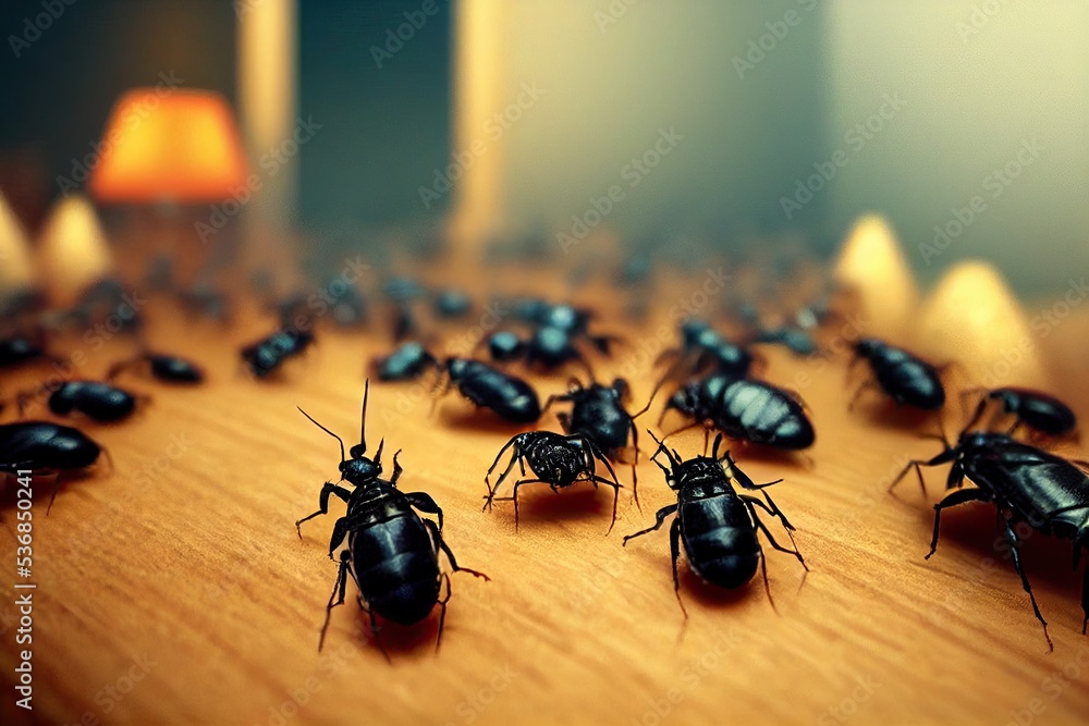 German cockroach and oriental cockroach, more commonly known as the ...