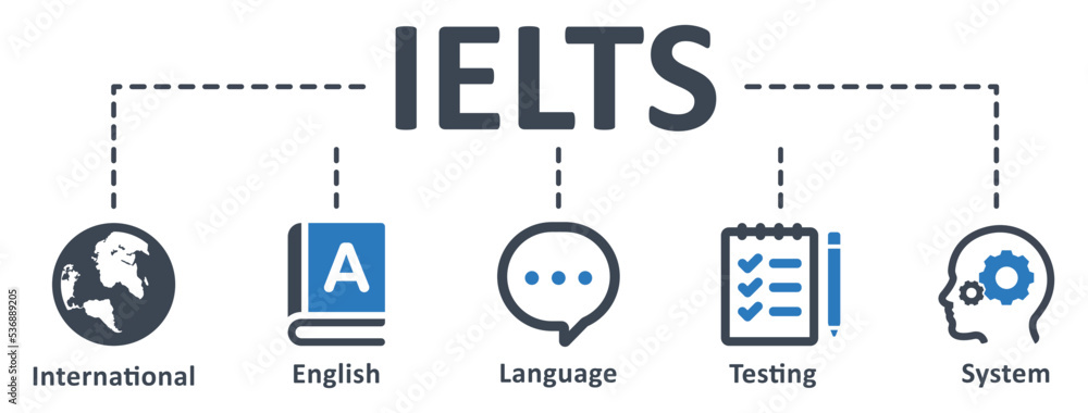 IELTS icon - vector illustration . ielts, english, international ...