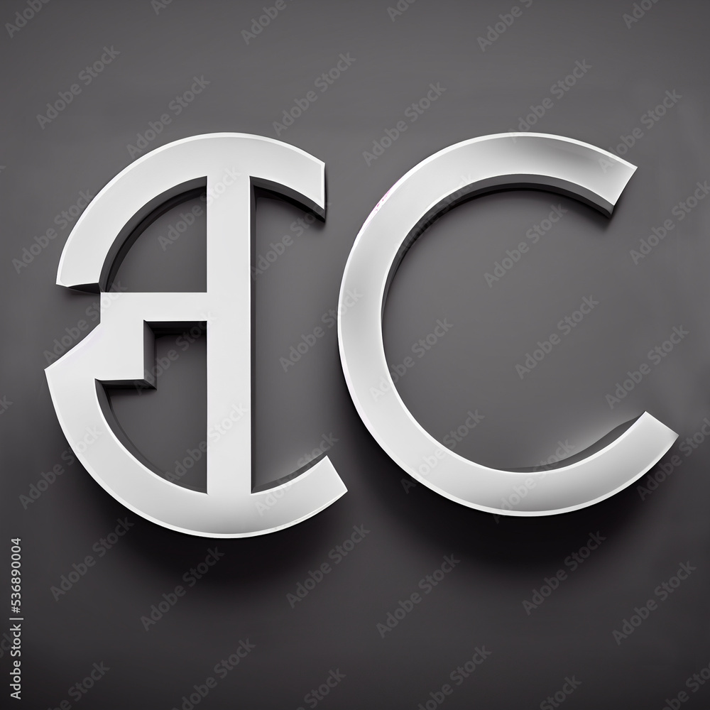 3D Logo Design Concept Art Illustration Stock Illustration | Adobe Stock