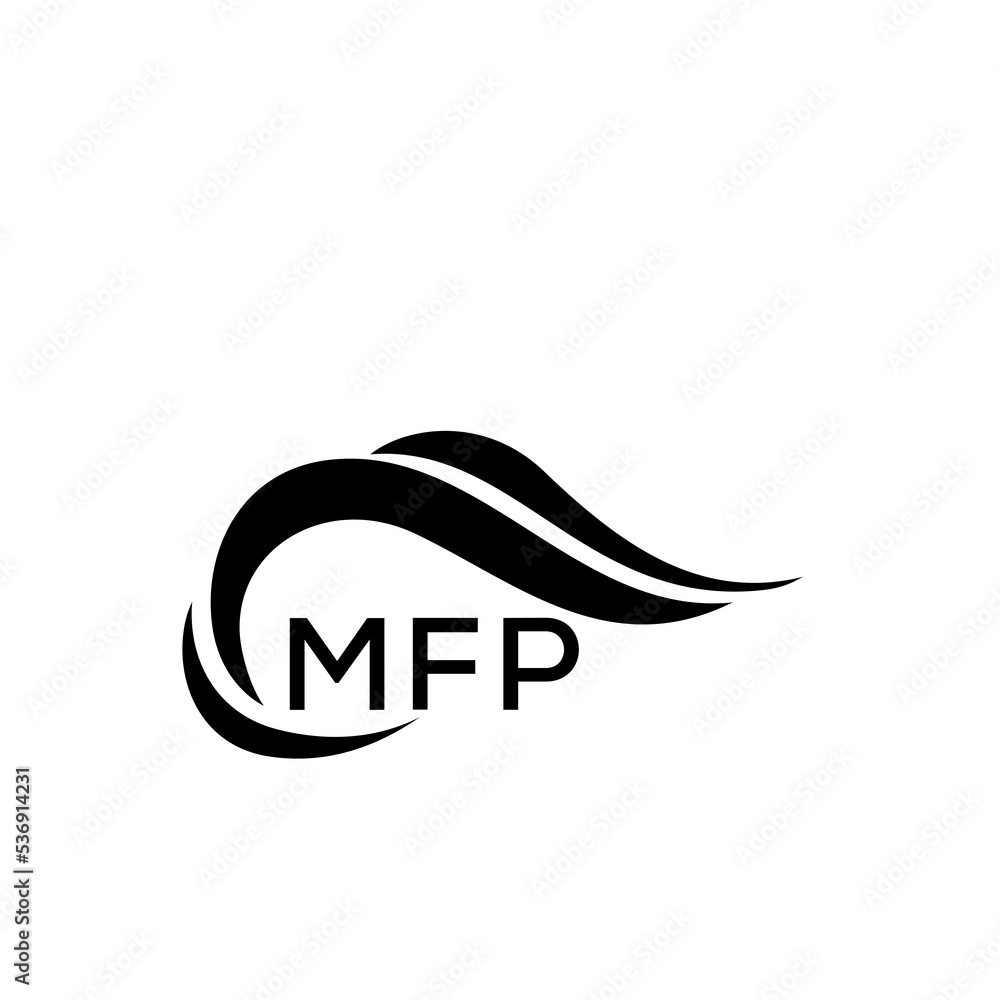 MFP letter logo. MFP blue image. MFP Monogram logo design for ...
