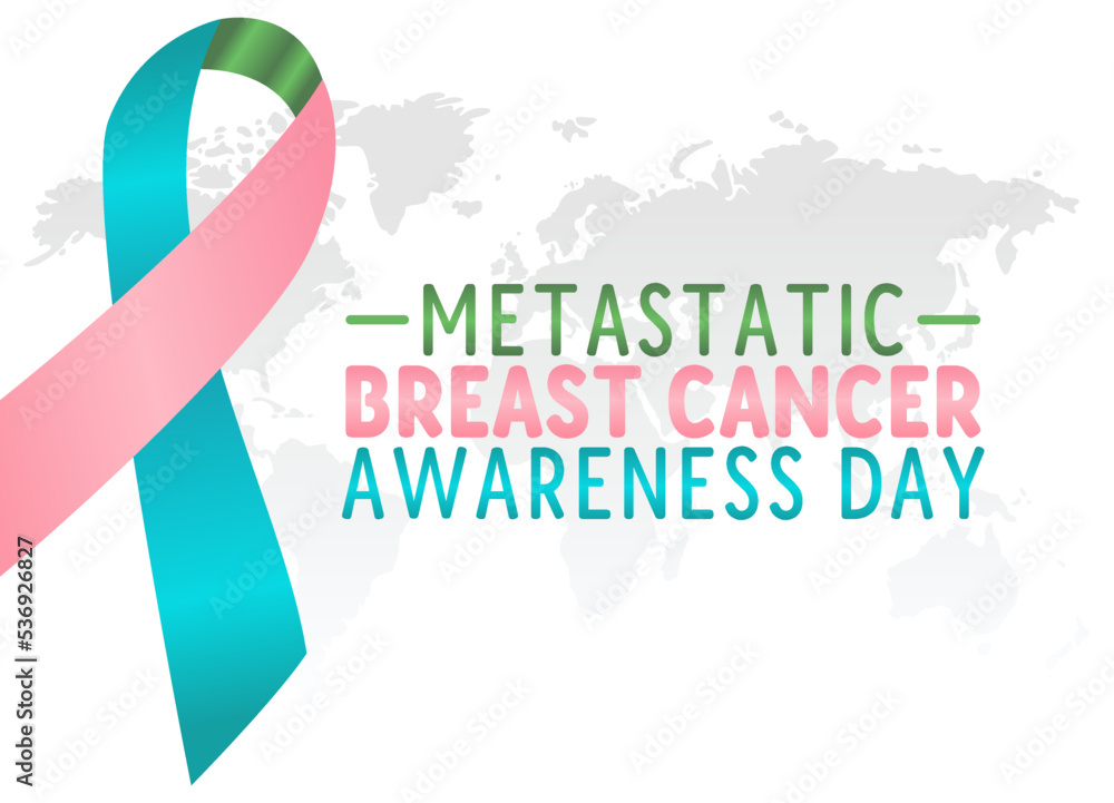vector graphic of metastatic breast cancer awareness day good for ...