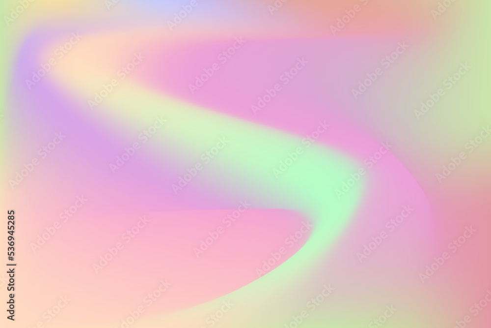 Horizontal banner modern neon gradient overflow waves. Green, pink ...