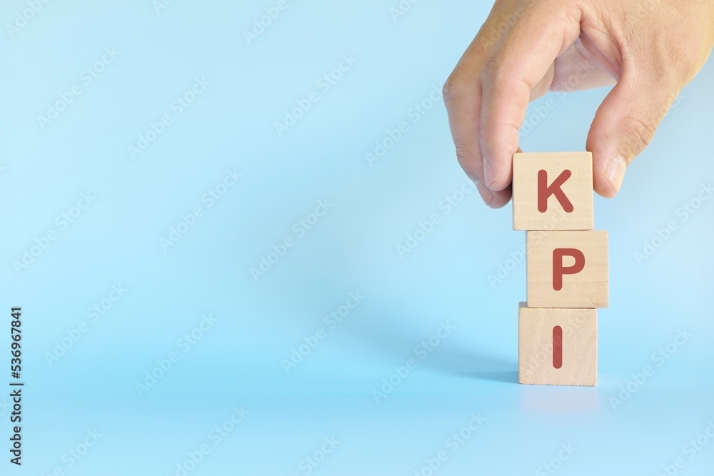 KPI or key performance indicator business target and establishment ...