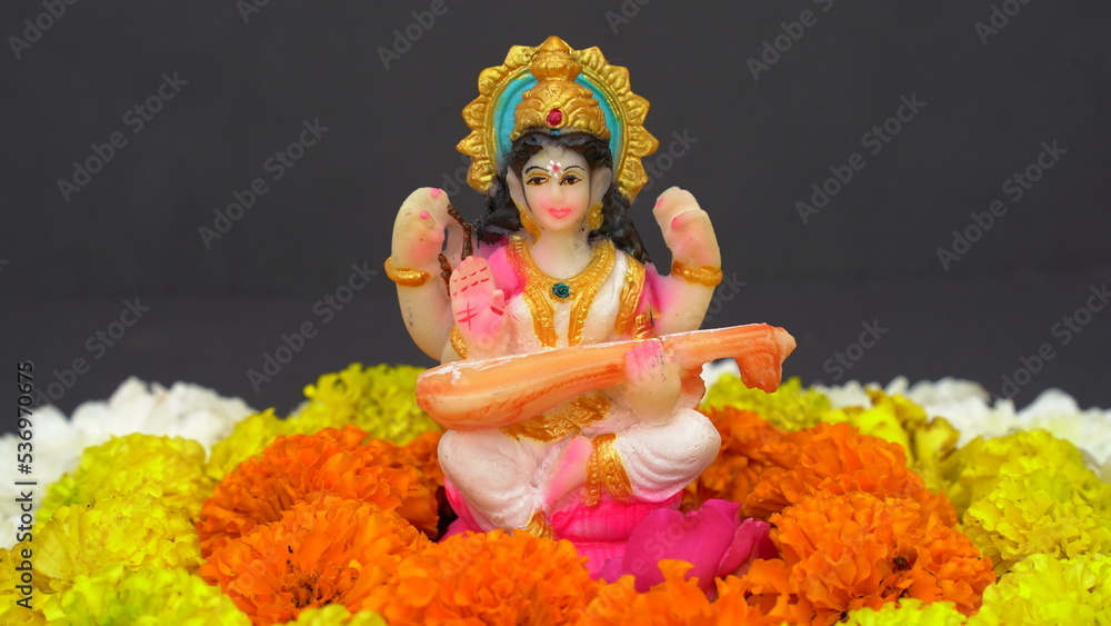 Saraswati is a Hindu goddess who represents education, creativity, and ...