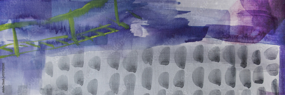 Abstract house with shades windows and bridge on nighttime sky ...