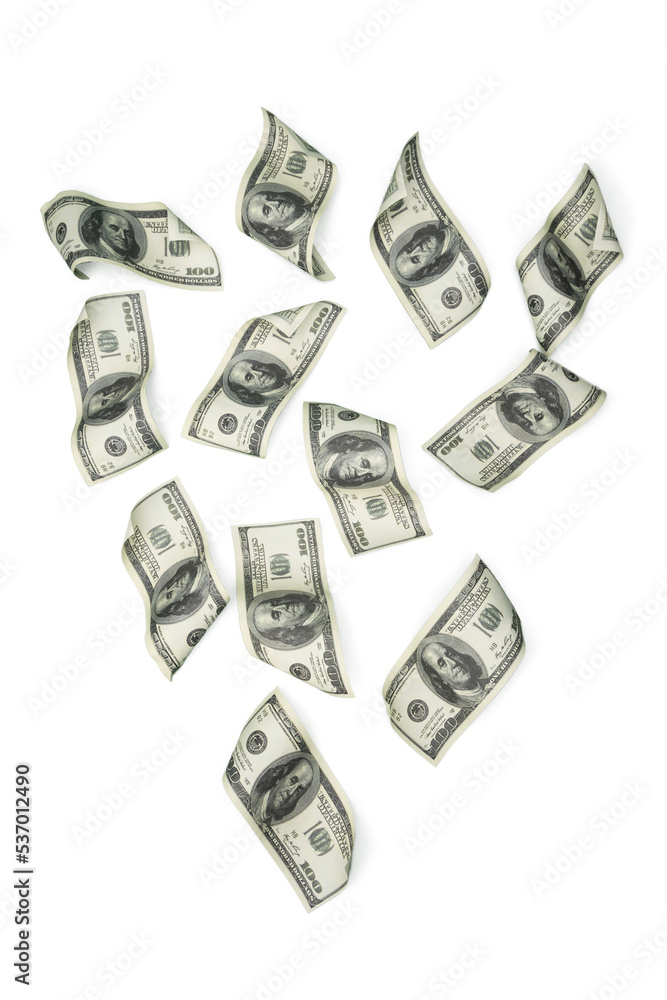 Falling Money Stock Photo | Adobe Stock