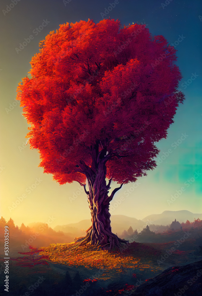 Red Giant Landscape