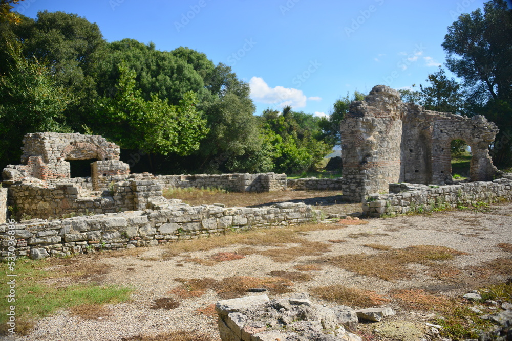 Butrint National Park is a protected natural area, it includes the ...
