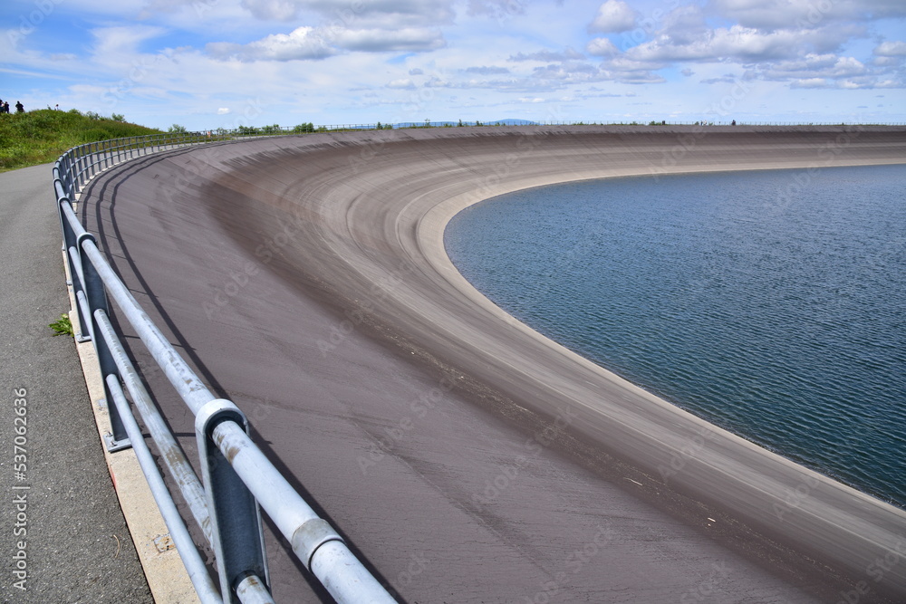 Poster Dlouhe Strane Hydro Power Plant, upper reservoir, pumped storage ...