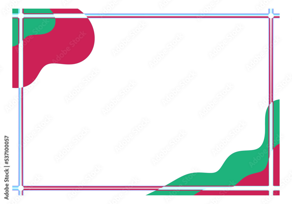 Background with frame, template for text, presentation, book page ...