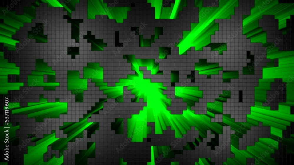 Pixelated pattern looking like old fashioned game with cubes. Design ...