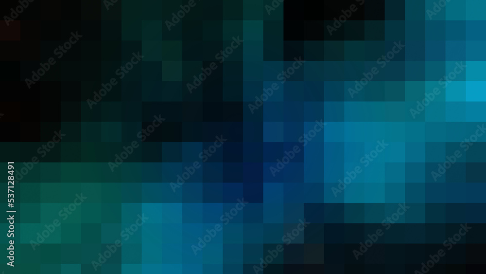 Dark blue pixelate abstract background. Dark gradient mosaic abstract ...