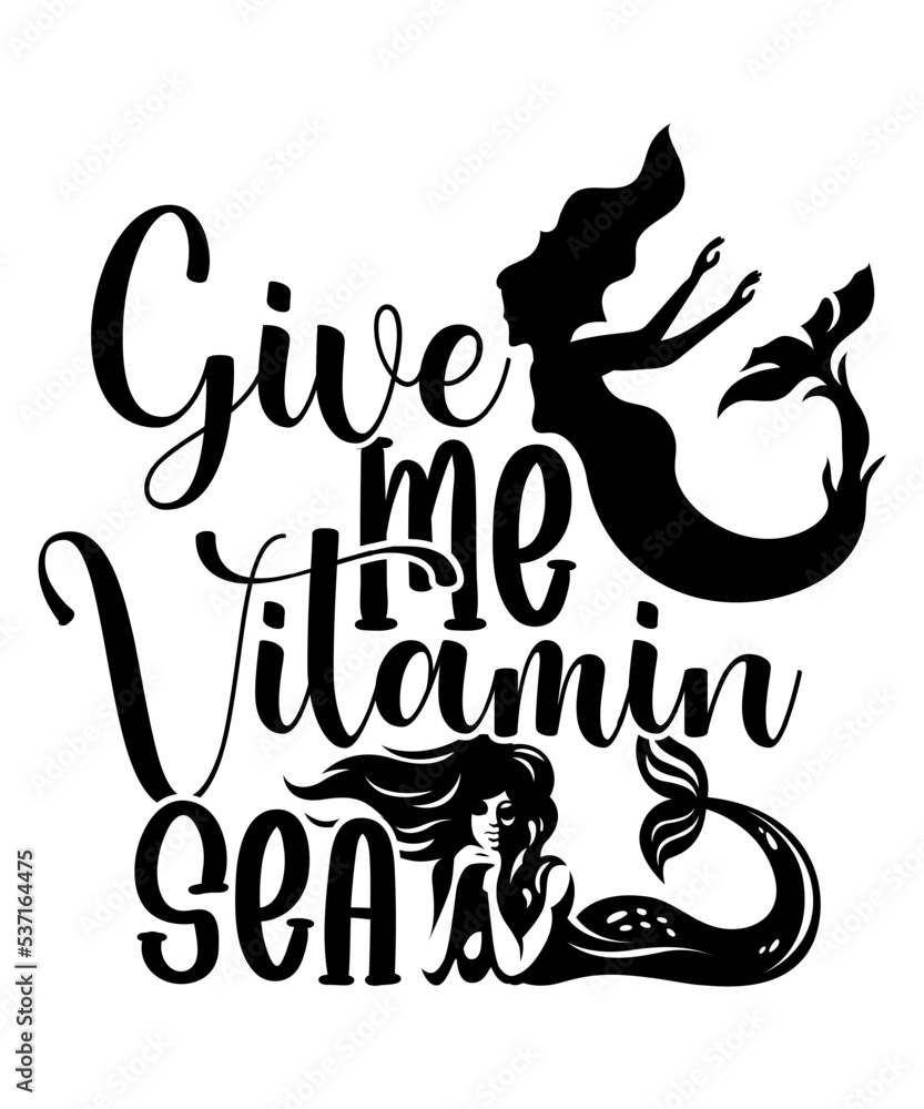 Vetor do Stock: Mermaid Bundle Svg | Mermaid svg bundle, Mermaids svg ...