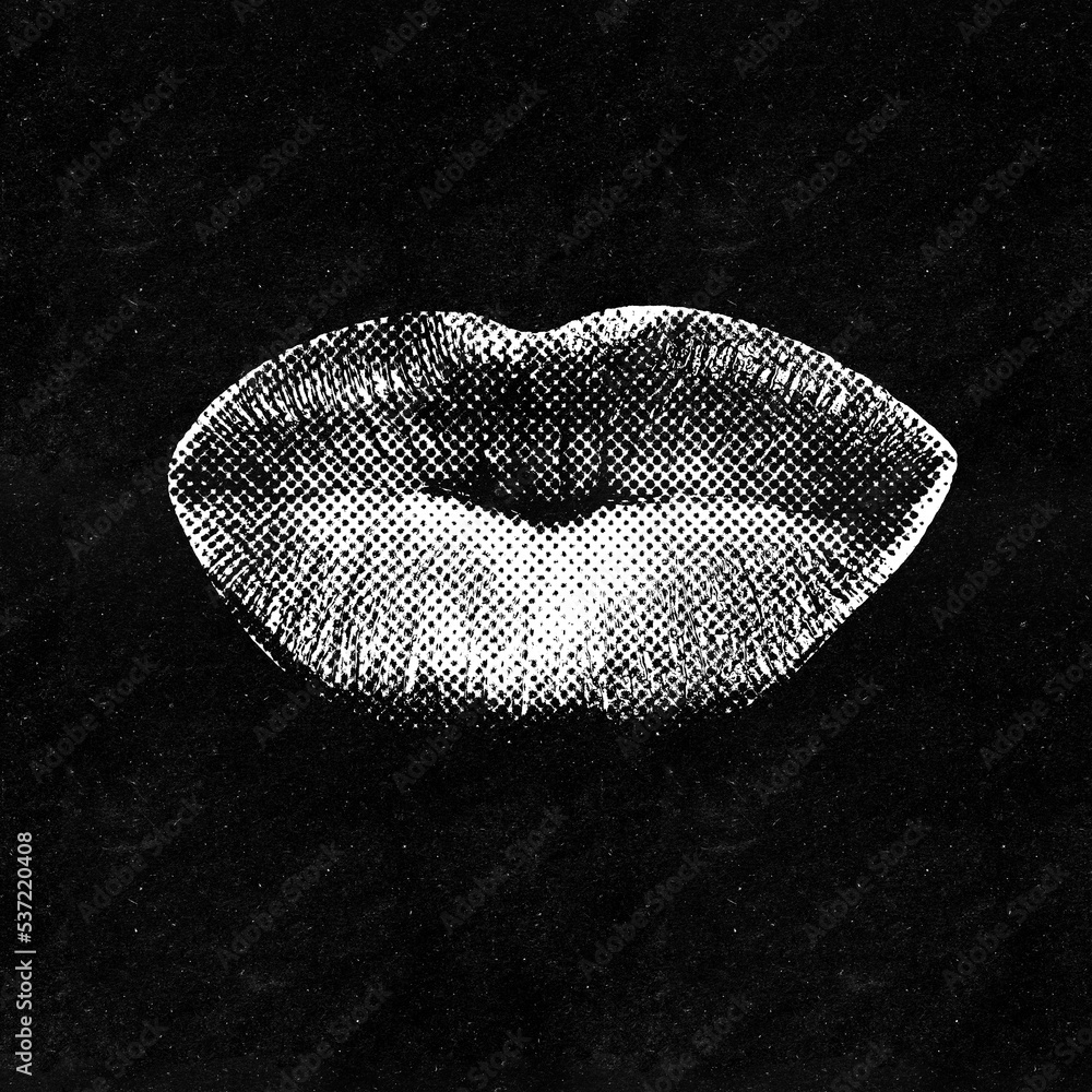 Retro, pop art, vintage concept. Illustration of sexy and seductive ...