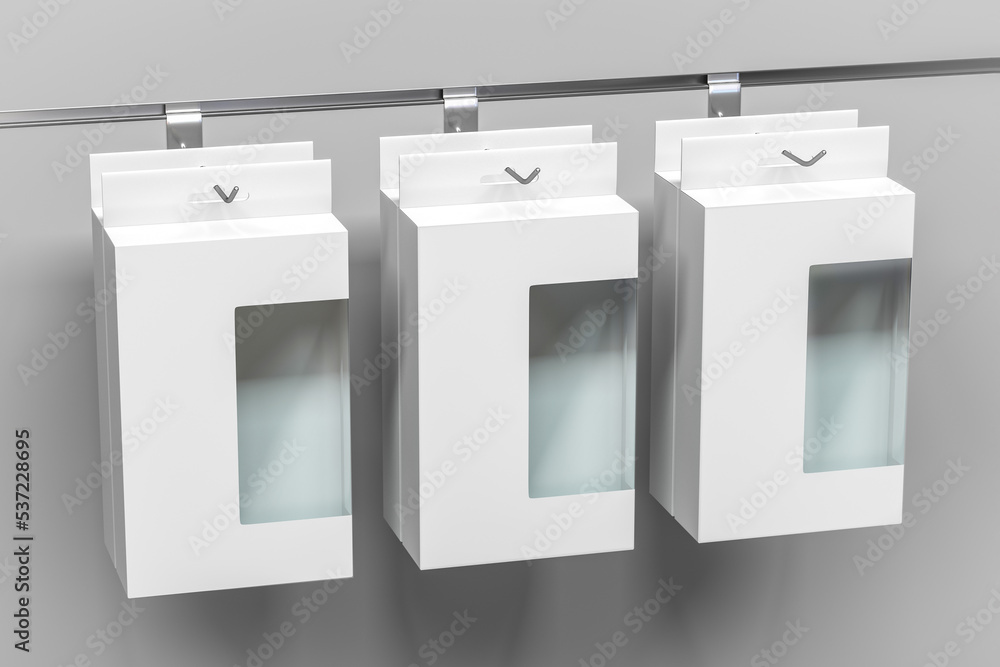 Slatwall Euro slot BOXes hang on wall slat Hook, product hang gadget ...