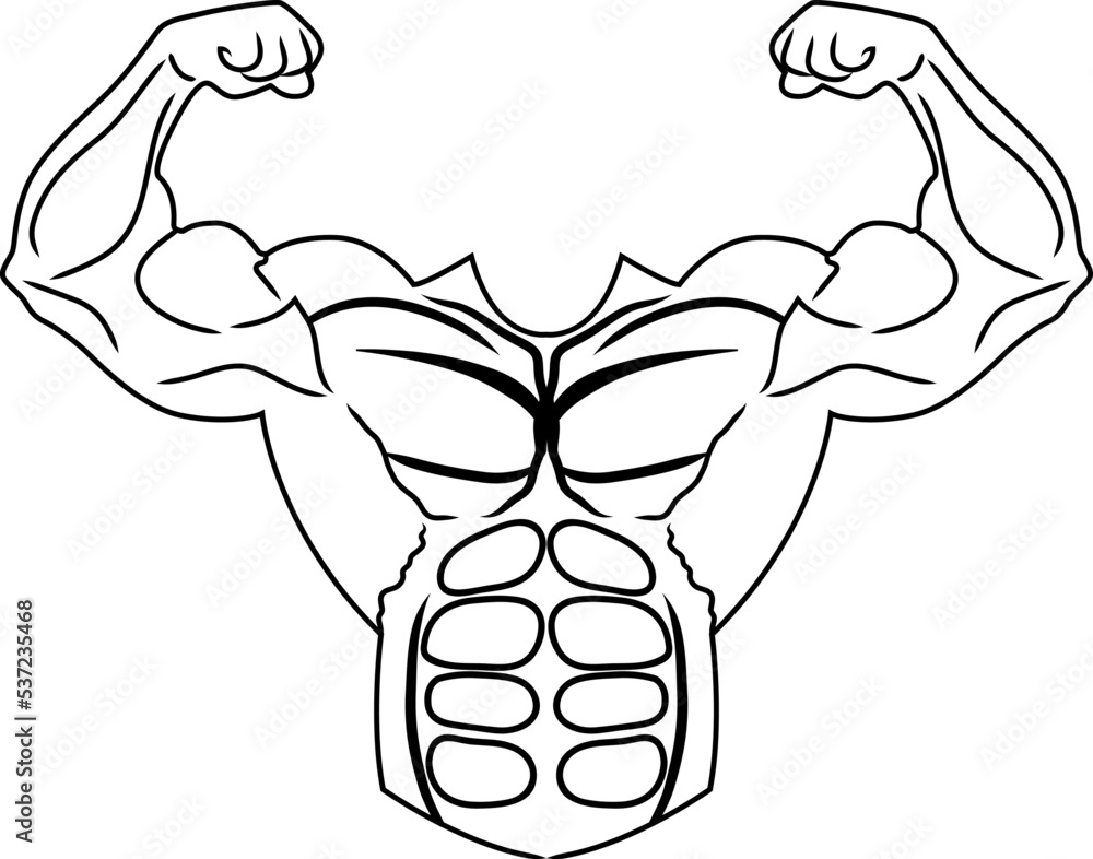 Bodybuilder, bodybuilding, gym, fitness, Cutfile, cricut ,silhouette ...