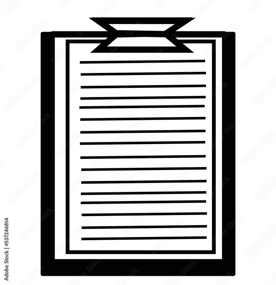 Exam board black and white design. graphic source stock original vector ...