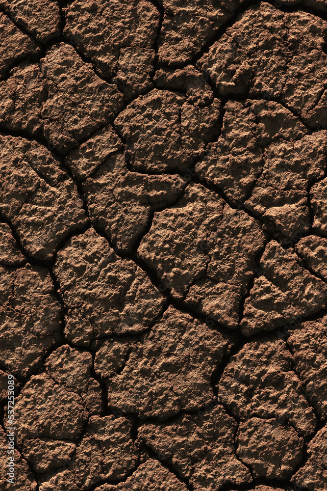 Desert. View of a beautiful cracks in the ground. texture, deep crack ...