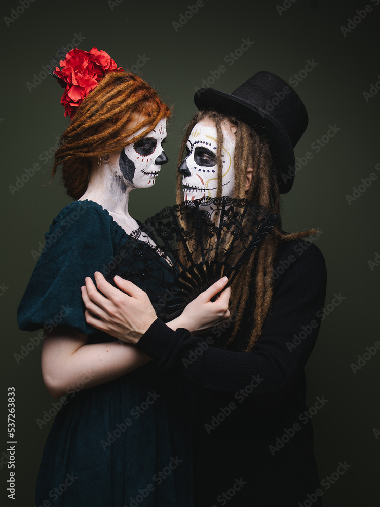 Day Of The Dead Couples Costume