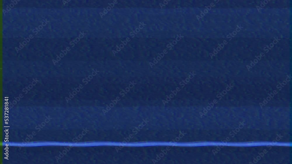 VHS effect with holomatrix. VHS video damage with scroll lines ...