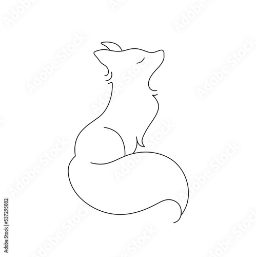 Easy Fox Drawings